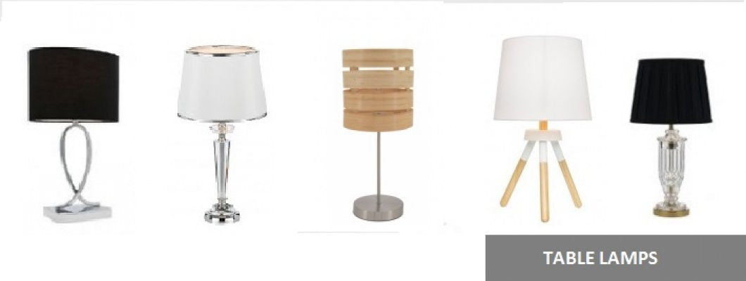 Table Lamps | Bedside Lamps | Discount Lighting