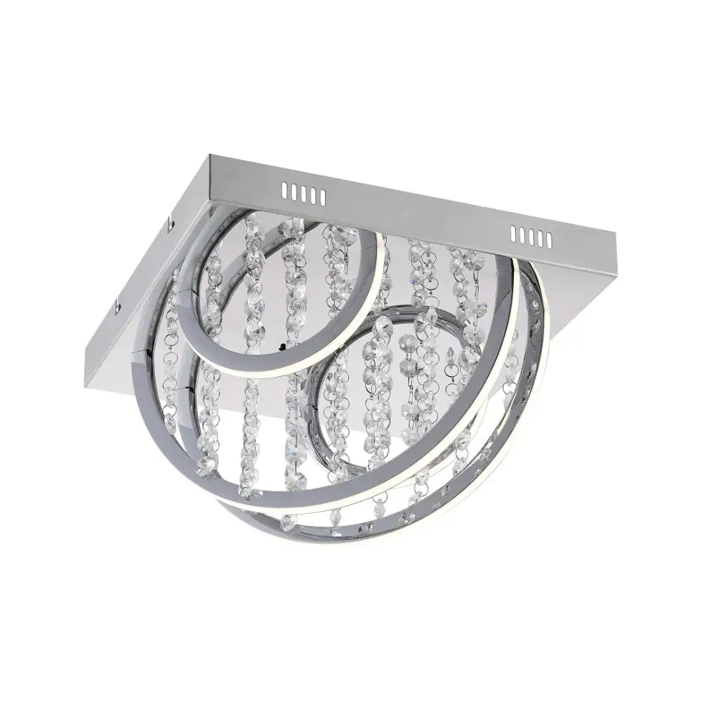 LUXIA: Square Elegant RGB LED Close to Ceiling Pendant Light (Availabl ...
