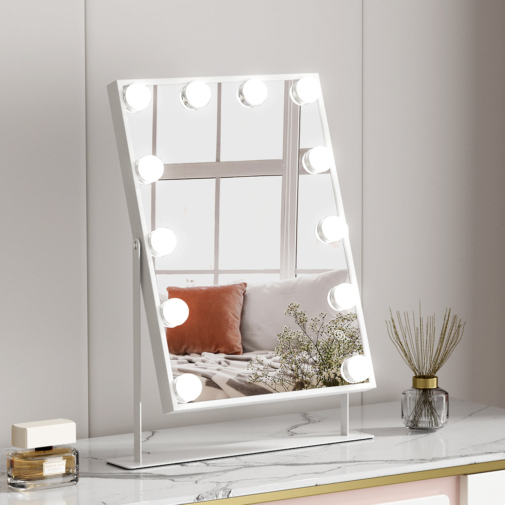 Embellir Bluetooth LED Makeup Mirror Mirrors Lighted Vanity Hollywood ...