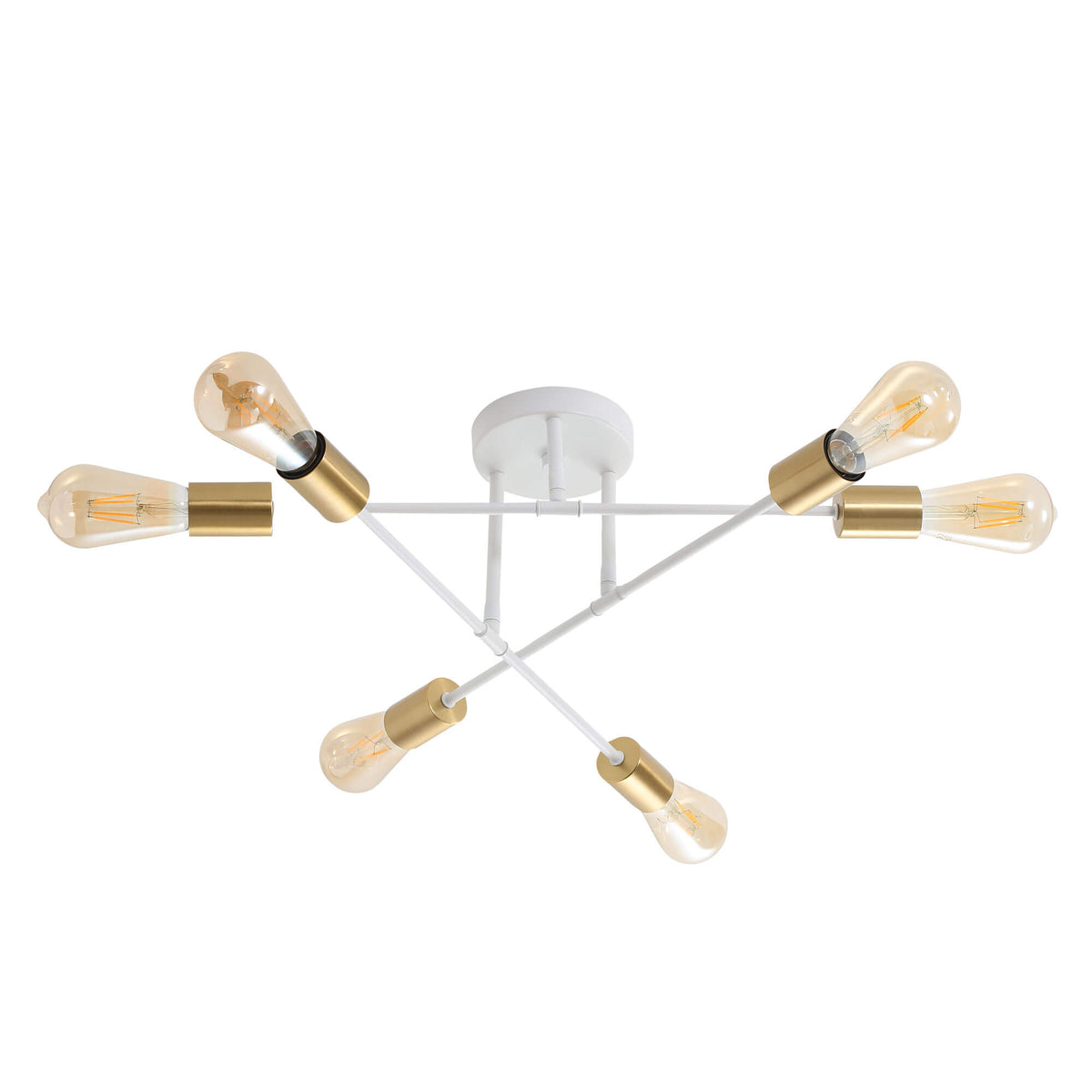 MUNA: 6 Light Close-To-Ceiling Light (Available in Black & White ...