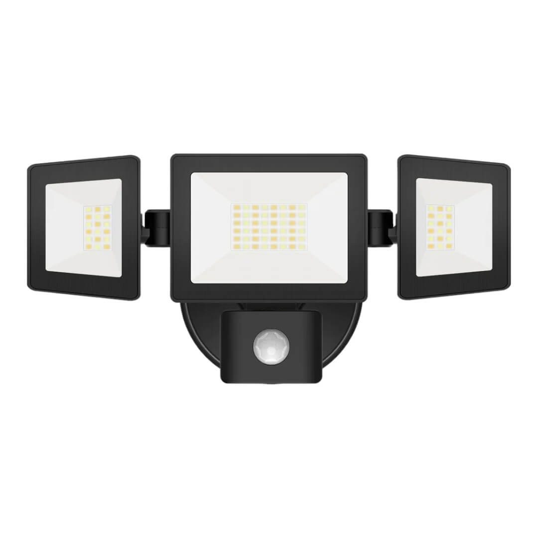 SEC11S: IP65 30W Tri-CCT LED Adjustable Security Light with Sensor ...