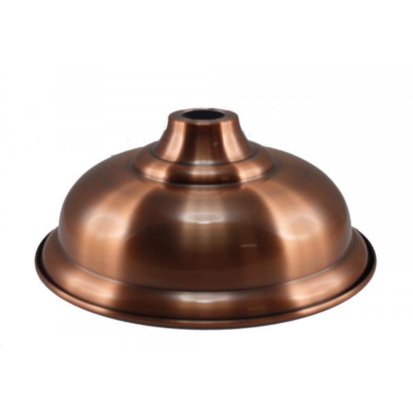 DIY - Aged Antique Copper Metal Shade 1 Light DIY — Discount Lighting