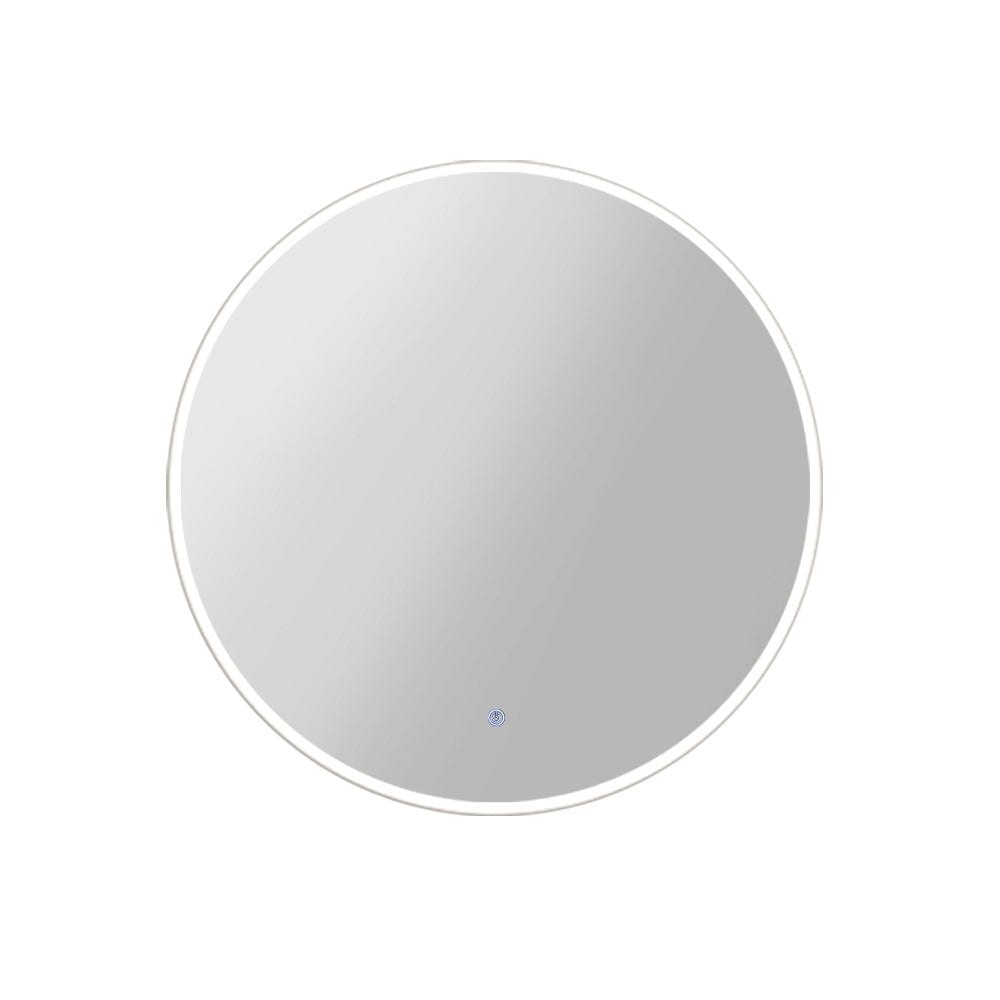 Embellir 70CM LED Wall Mirror With Light Bathroom Decor Round Mirrors ...