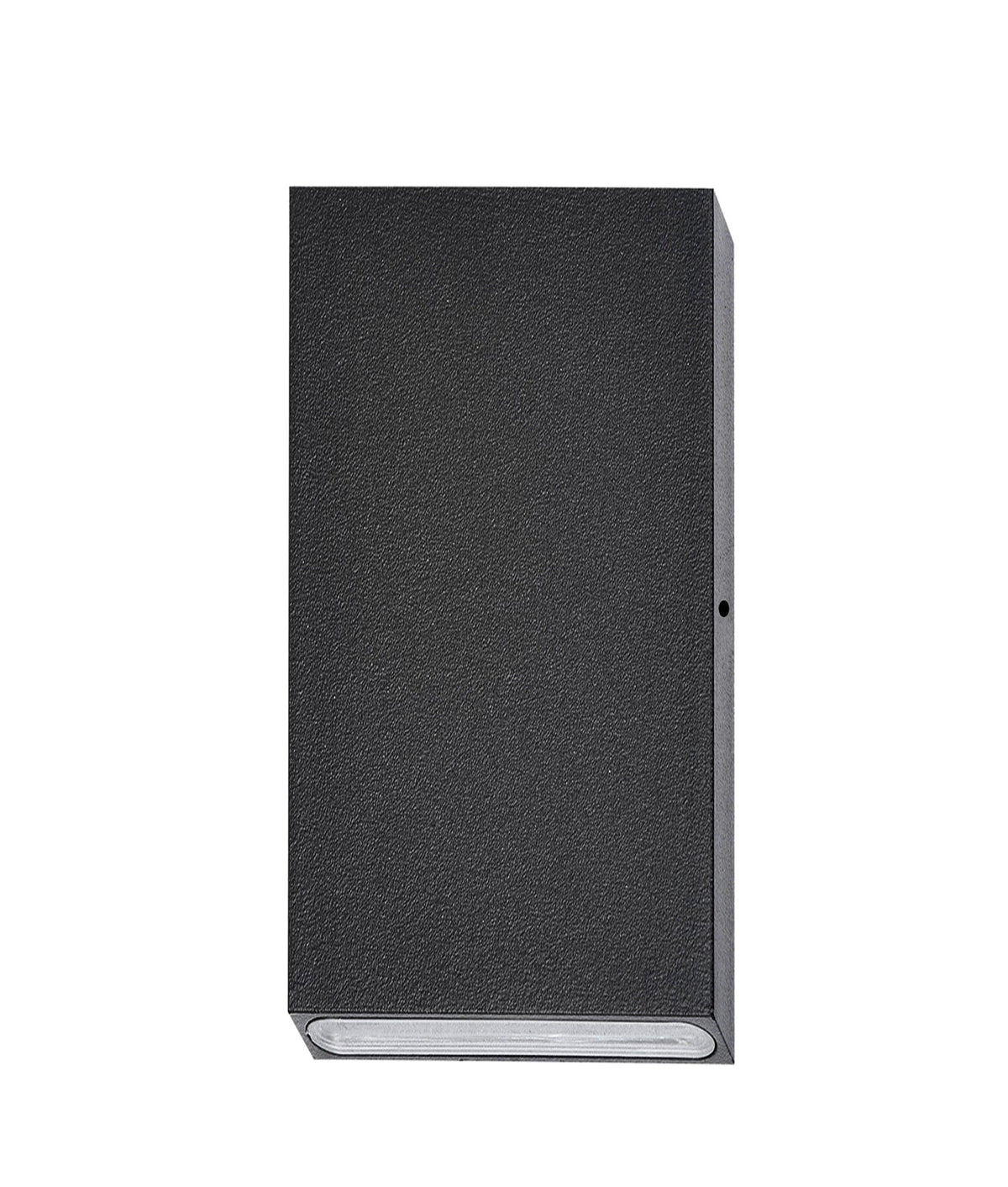 PDL: LED Exterior Wall Light - Surface Mounted Rectangular - Matt Blac ...