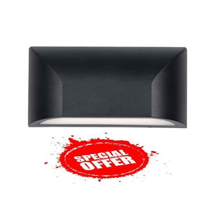 BLOC Black Tri-Colour CCT 5W LED Exterior Wall Light Down Only IP65 ...