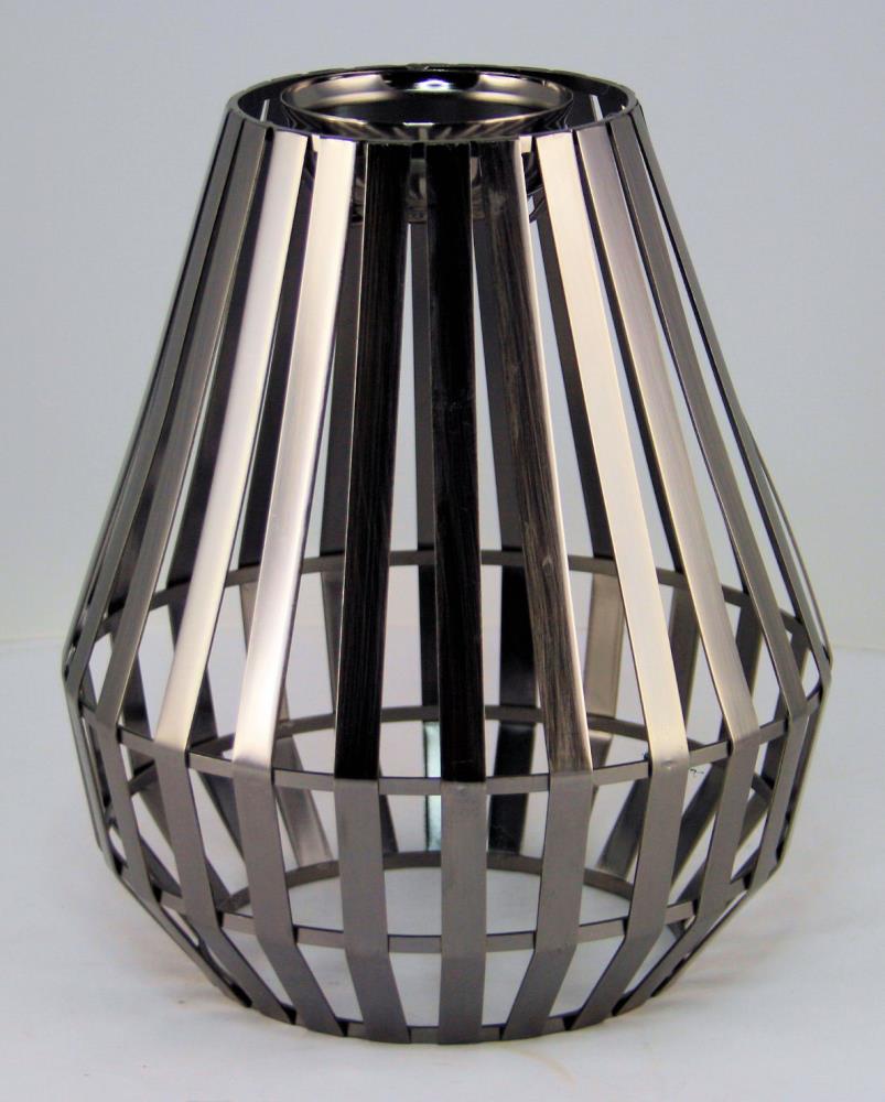 DIY - Modern Black Nickel Cage 1 Light DIY Ceiling Fixture — Discount ...